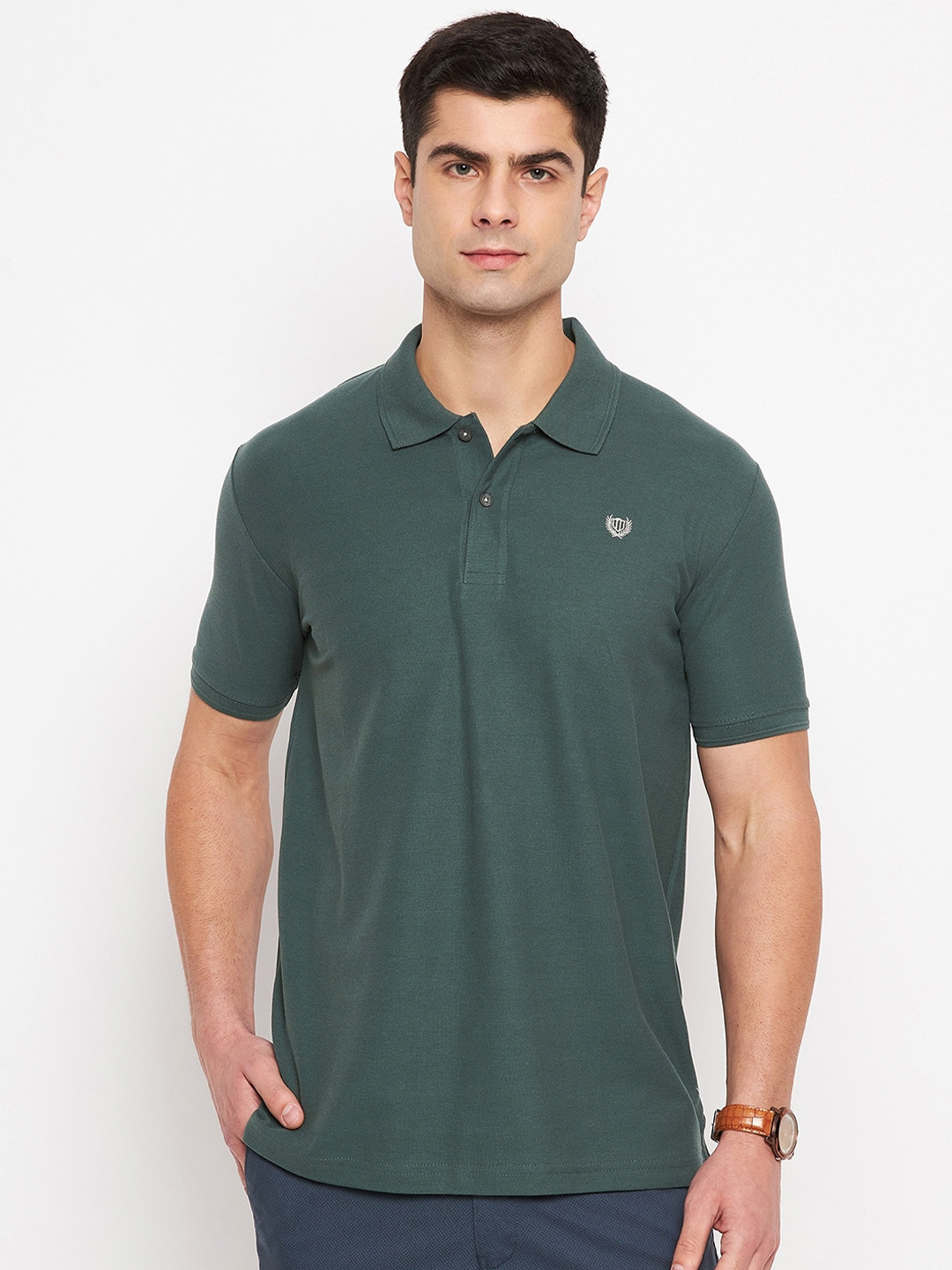 Buy Duke Polo Collar Slim Fit Cotton T Shirt - Tshirts for Men 28648242 ...