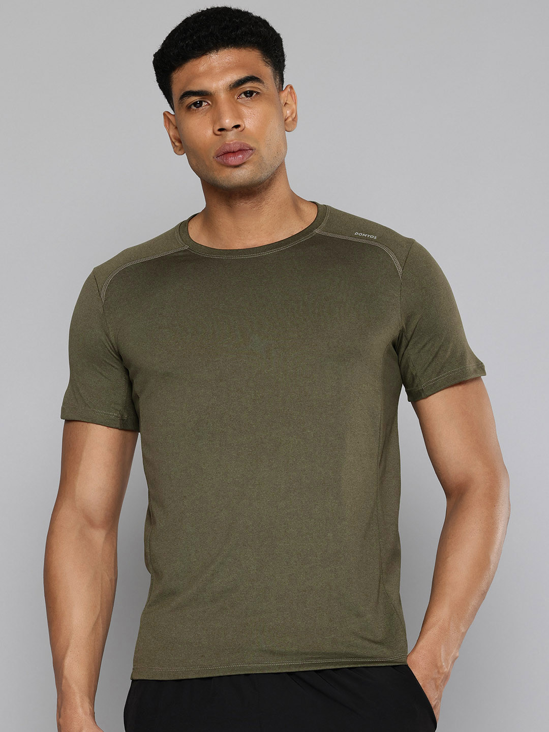 Buy Domyos By Decathlon Round Neck Training Or Gym T Shirt - Tshirts ...