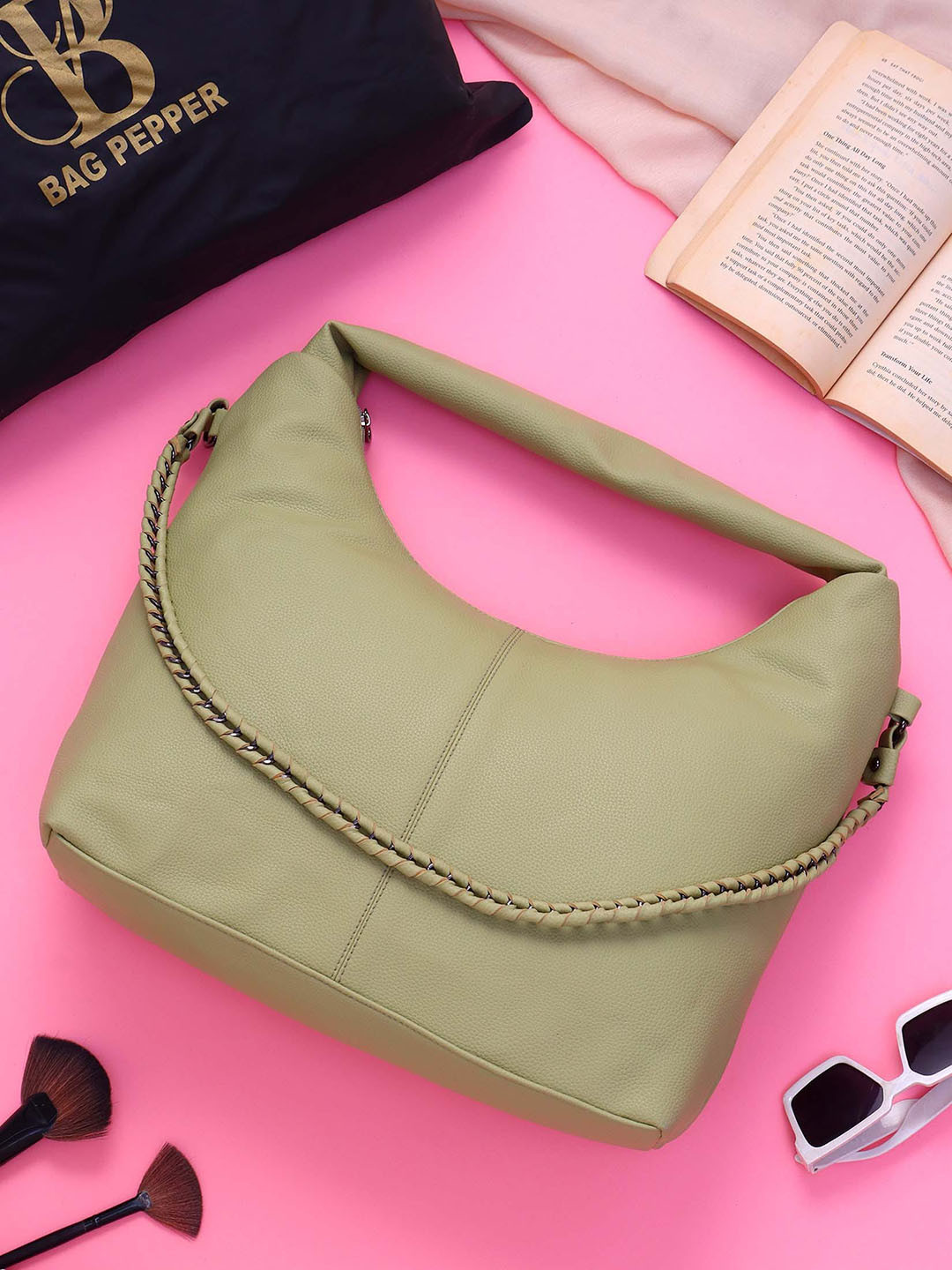 Buy Bag Pepper Structured Hobo Bag - Handbags for Women 28667434 | Myntra