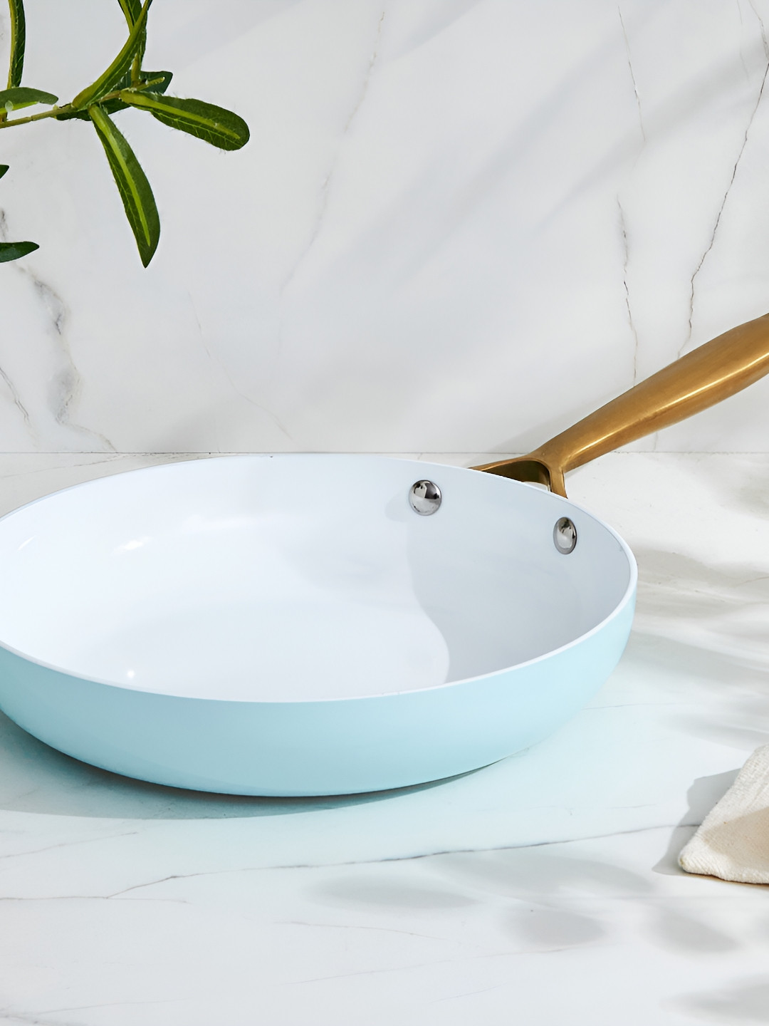 Buy Home Centre Signature Series Nebula Blue Non Stick Frying Pan - Pan ...