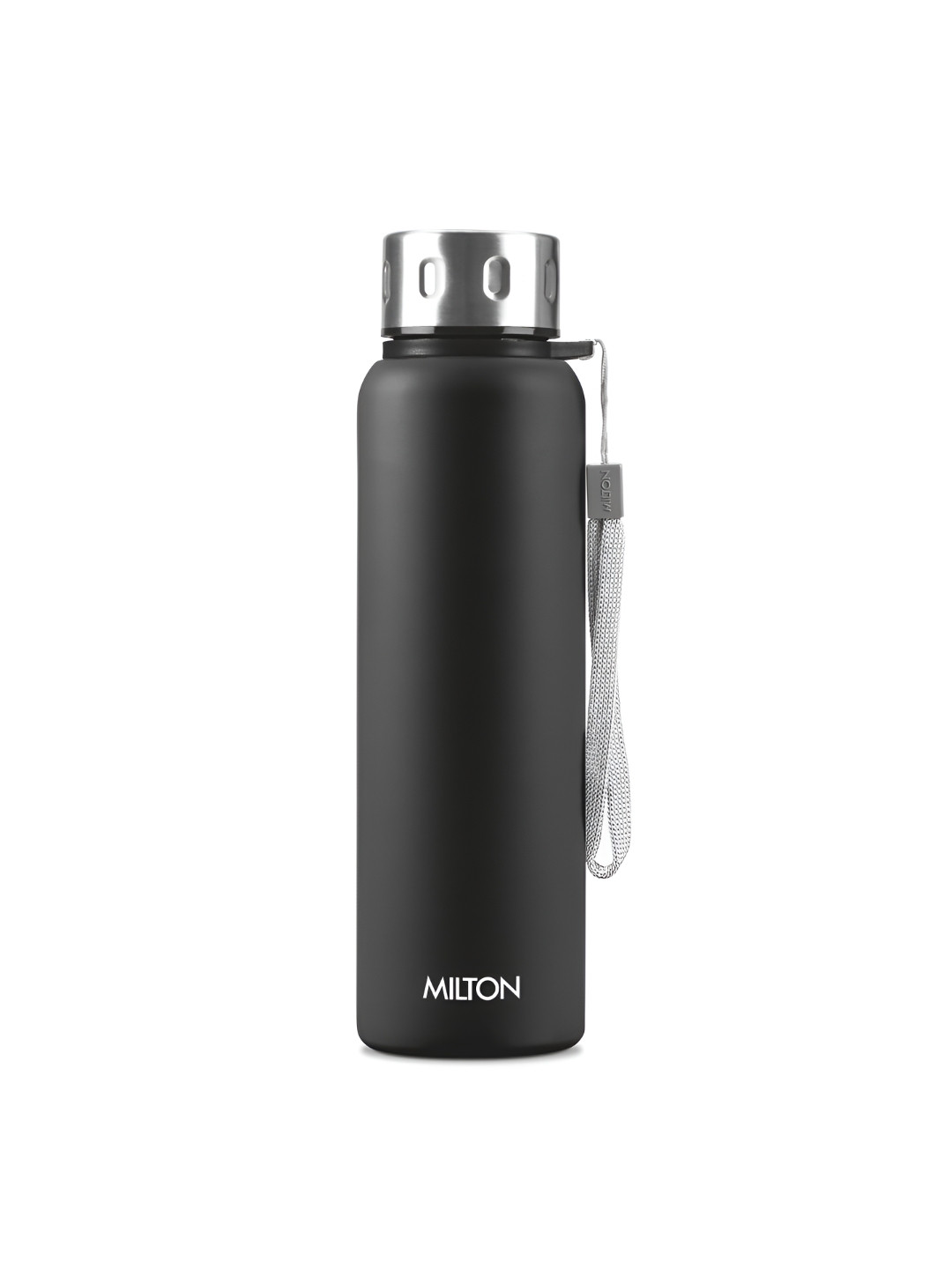 Buy Milton Black Brim 1000 Stainless Steel Water Bottle 875 Ml - Water ...