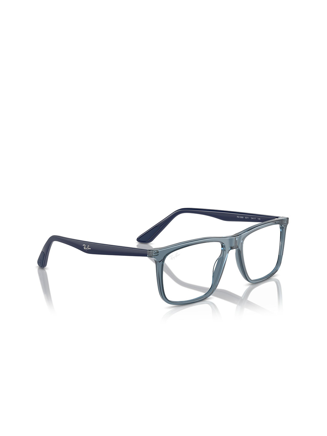 Buy Ray Ban Unisex Square Light Blue Frames 0RX5389I837154 - Frames for ...