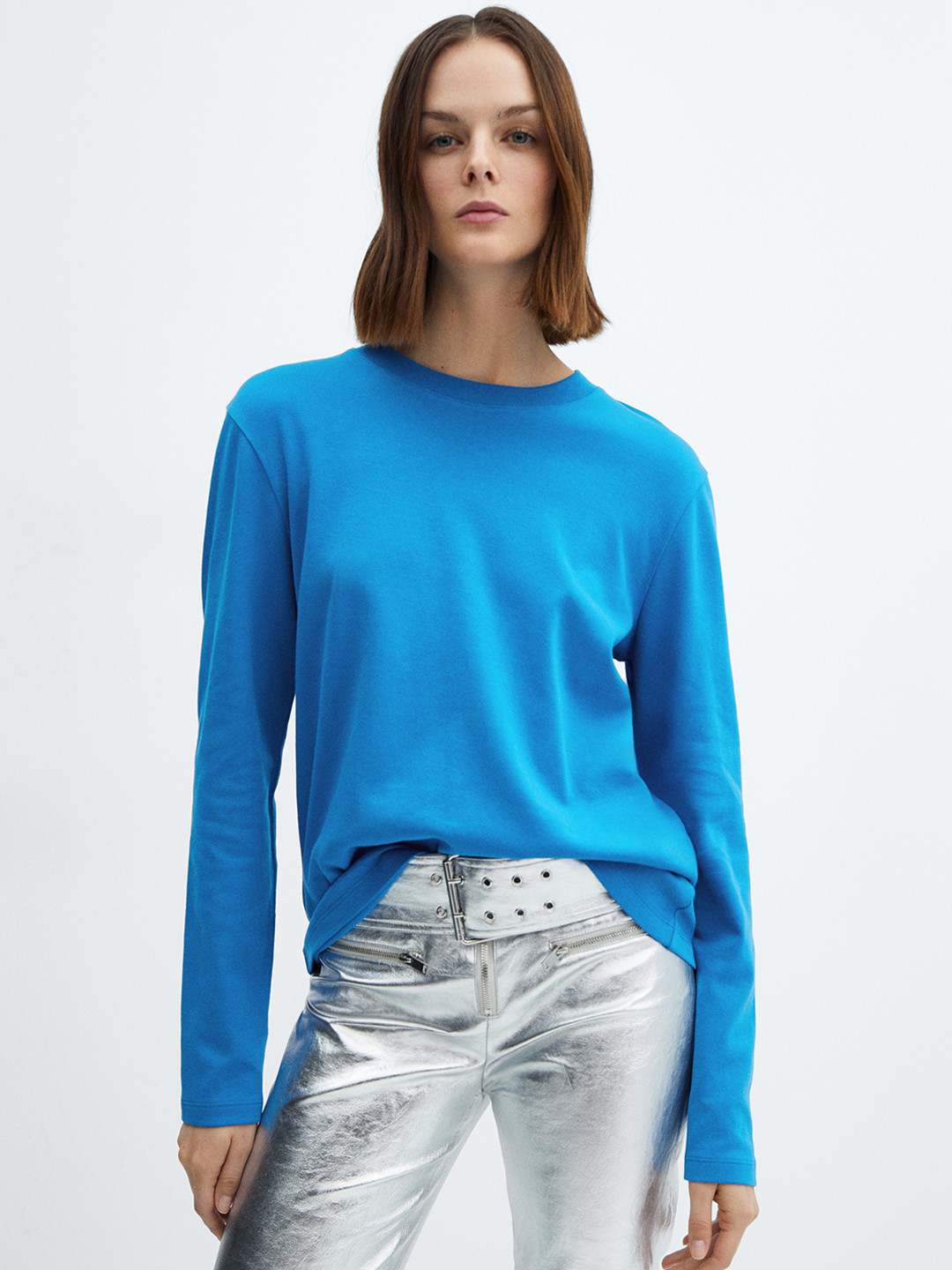 Buy MANGO Pure Cotton T Shirt - Tshirts for Women 28715480 | Myntra