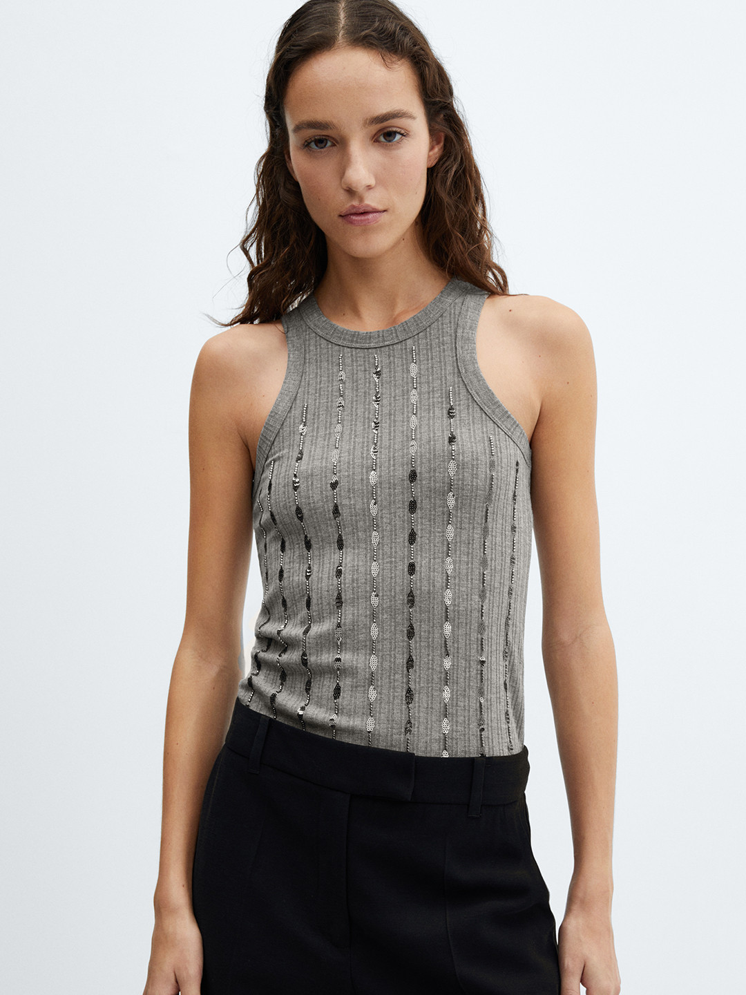 Buy MANGO Embellished Top - Tops for Women 28715550 | Myntra
