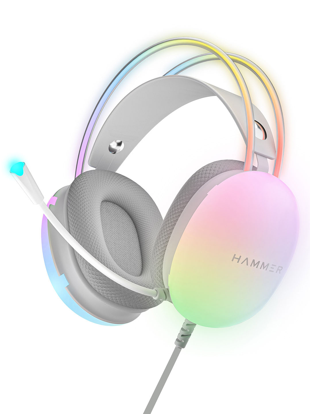 Buy HAMMER Unisex Blaze Wired Over Ear Gaming Headphone With Mic ...