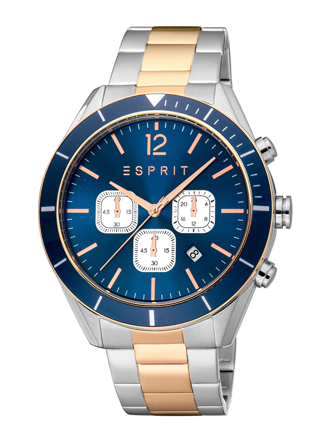 Buy ESPRIT Men Dial & Stainless Steel Bracelet Style Straps Analogue ...