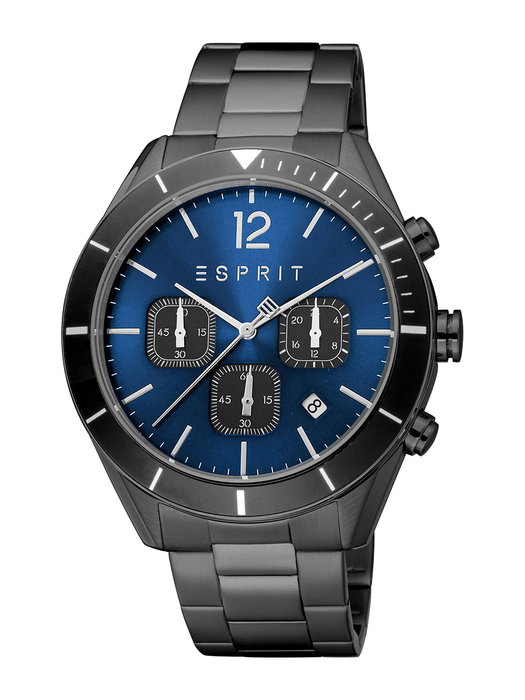 Buy ESPRIT Men Stainless Steel Bracelet Style Straps Analogue Watch ...
