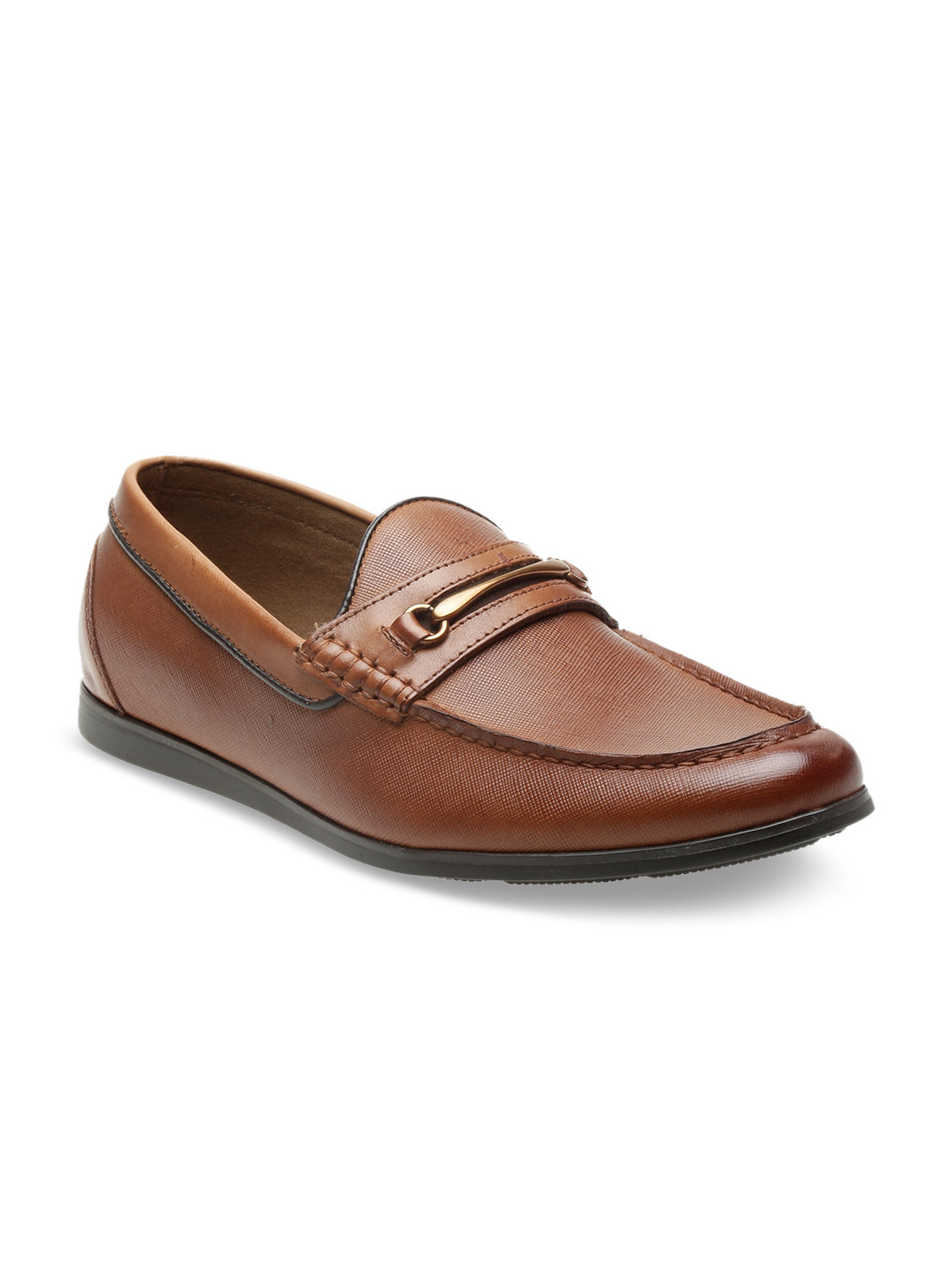 Buy ALDO Men Brown Leather Loafers - Casual Shoes for Men 2872705 | Myntra