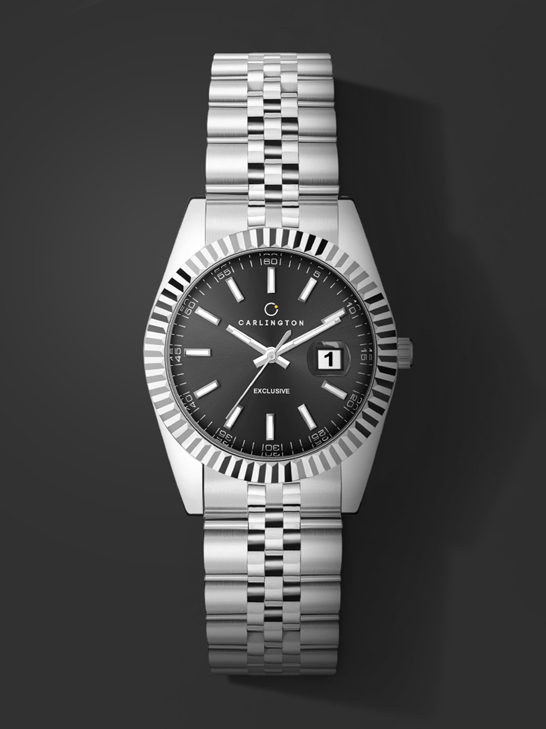 Buy CARLINGTON Women Radium Dial Analogue Watch Exclusive 8811 Steel ...