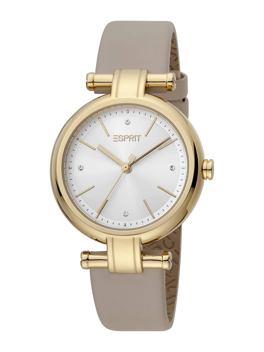 Buy ESPRIT Women Dial & Leather Straps Analogue Watch ES1L268L0025 ...