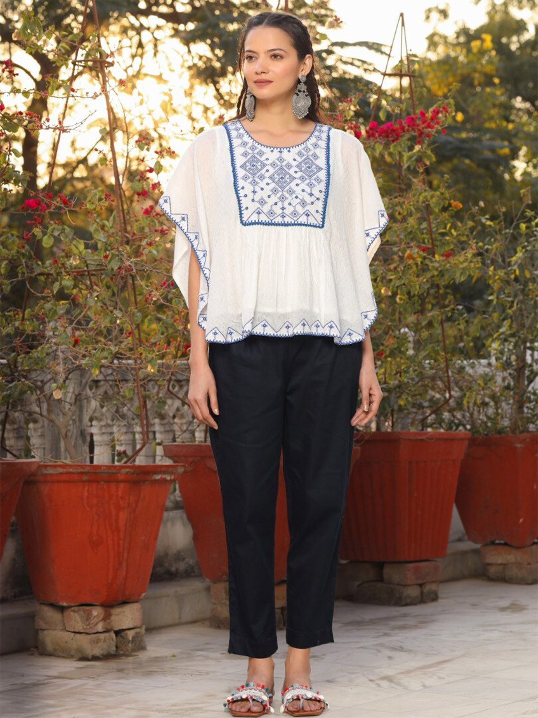 Buy Juniper Embroidered Ethnic Tunic - Tunics for Women 28753198 | Myntra