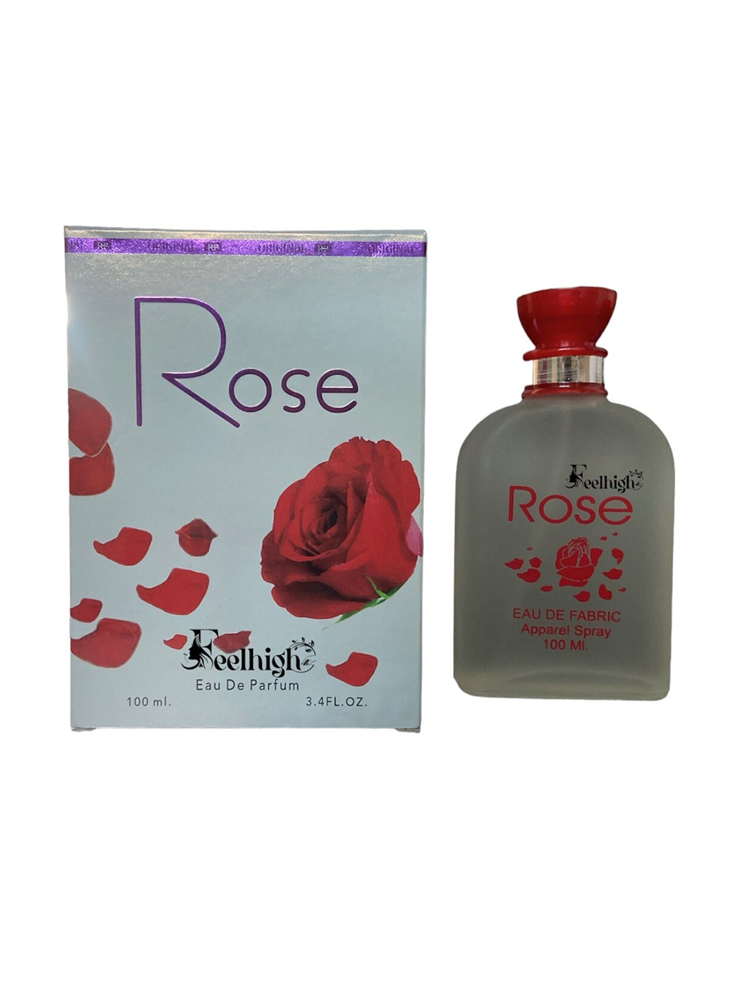 Buy FEELHIGH Rose Long Lasting Eau De Parfum 100ml - Perfume for Unisex ...