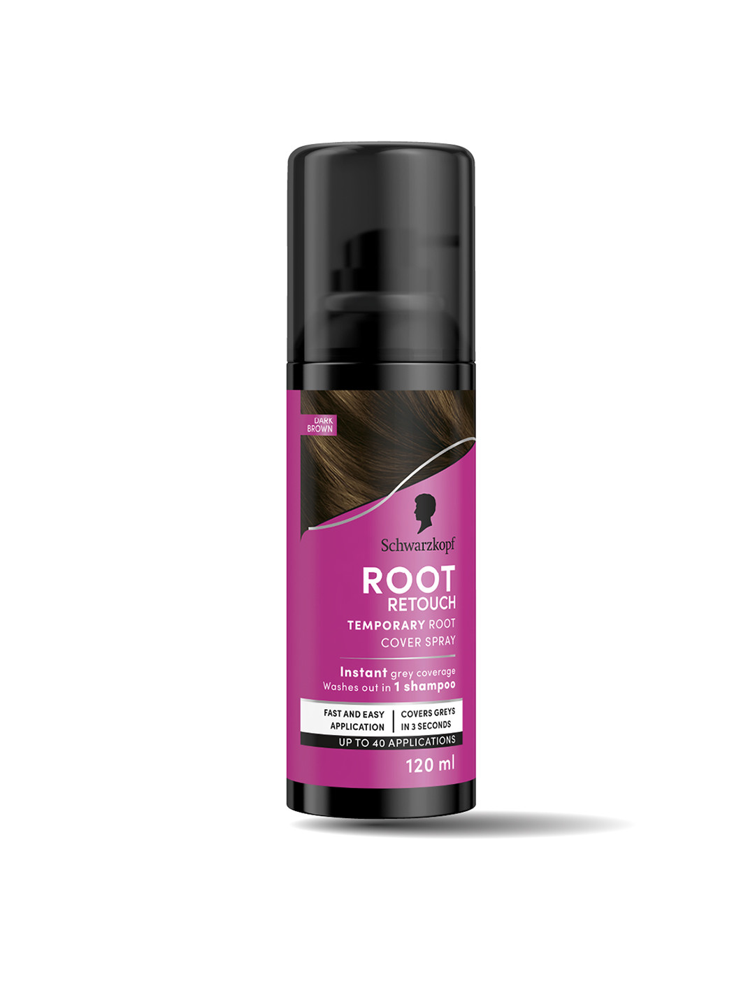 Buy Schwarzkopf Root Retouch Temporary Root Cover Spray For Grey ...