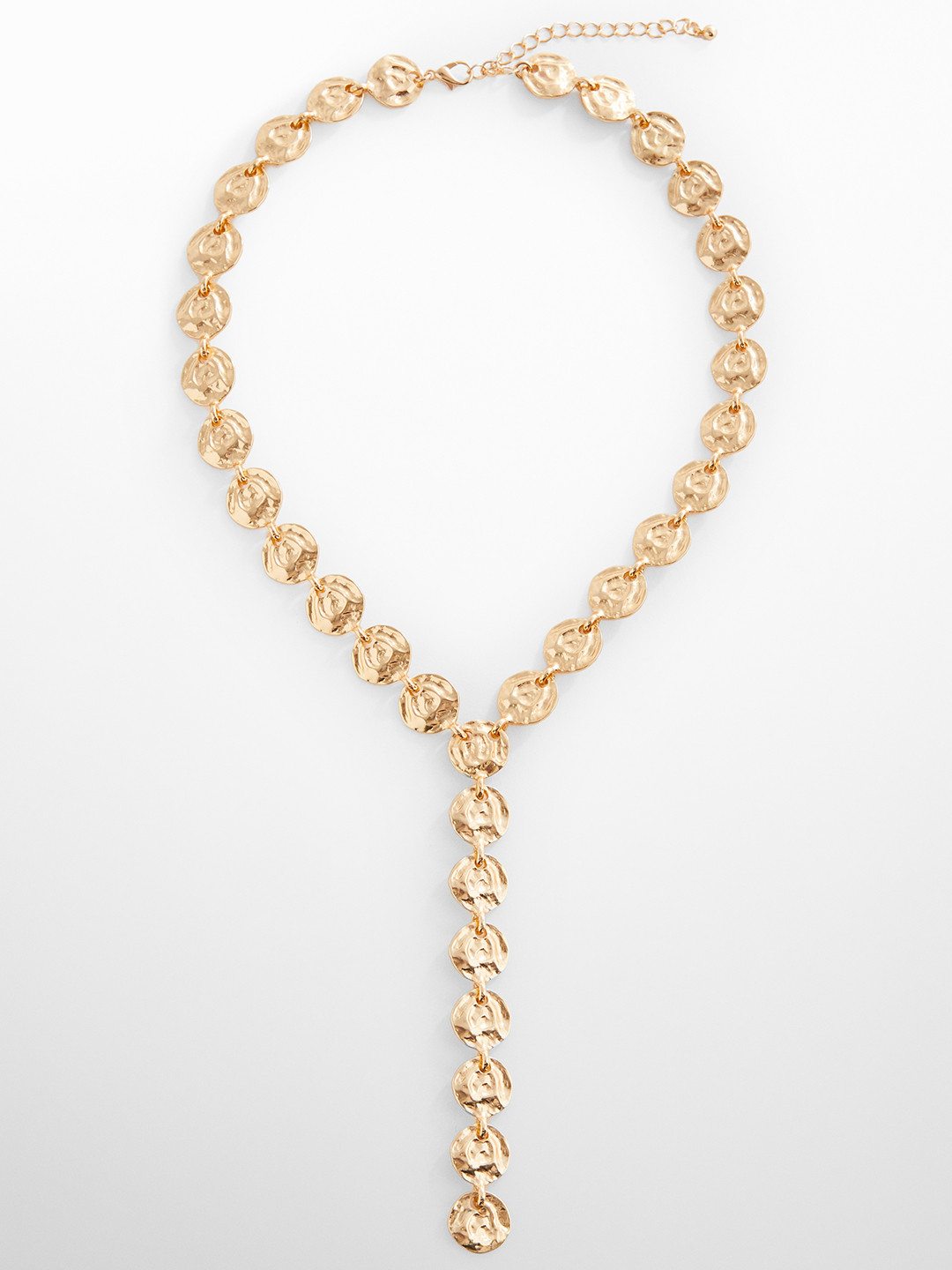 Buy MANGO Textured Link Necklace - Necklace And Chains for Women ...