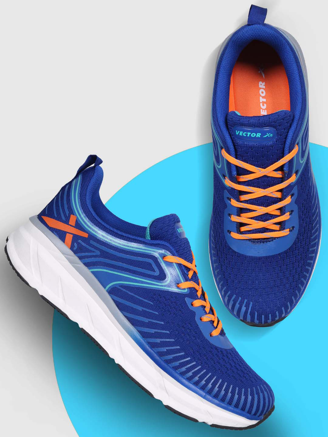 Buy VECTOR X Unisex Textile Running Shoes - Sports Shoes for Unisex ...