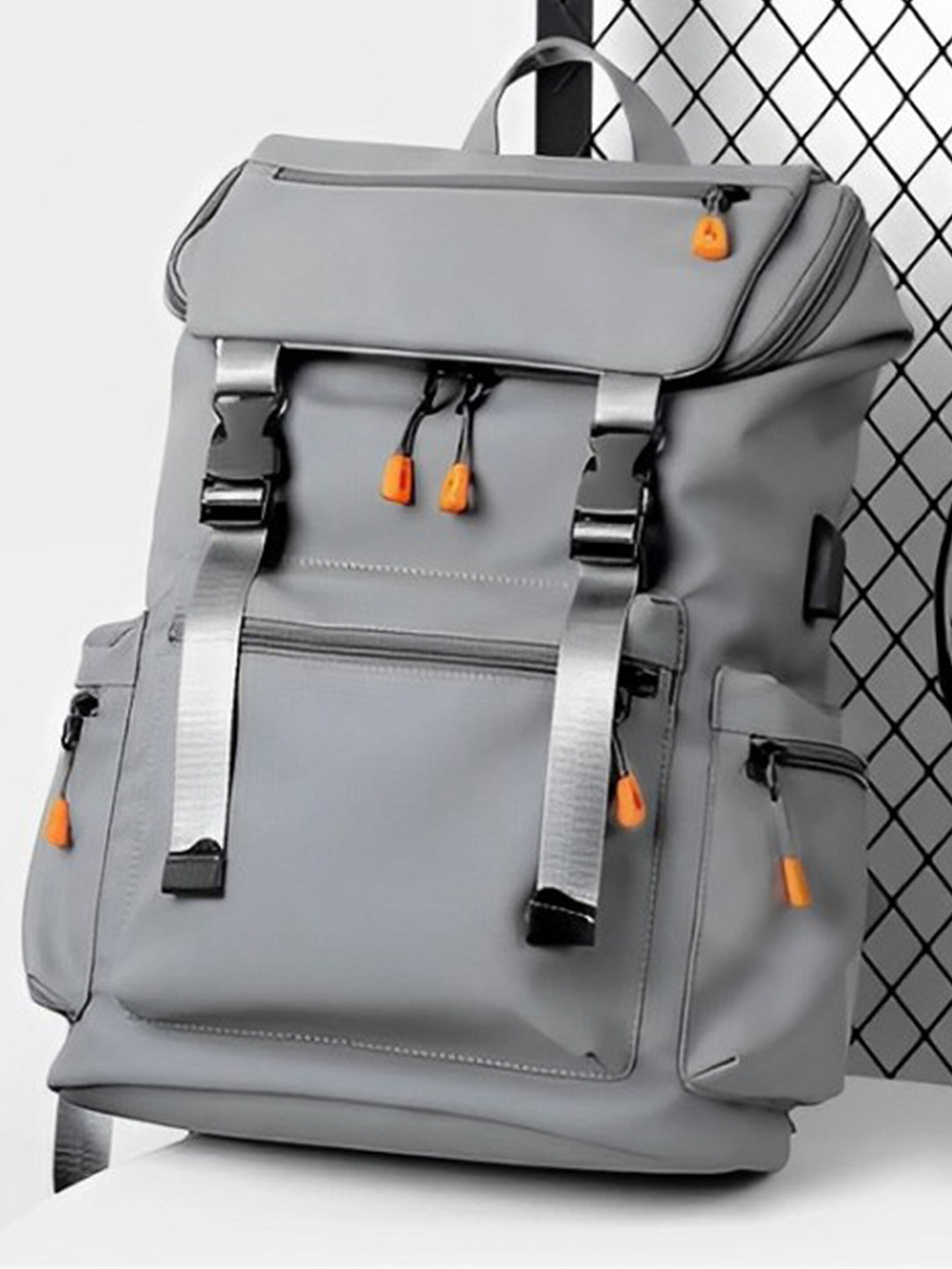 Buy REDHORNS Unisex Ergonomic Backpack With USB Charging Port ...