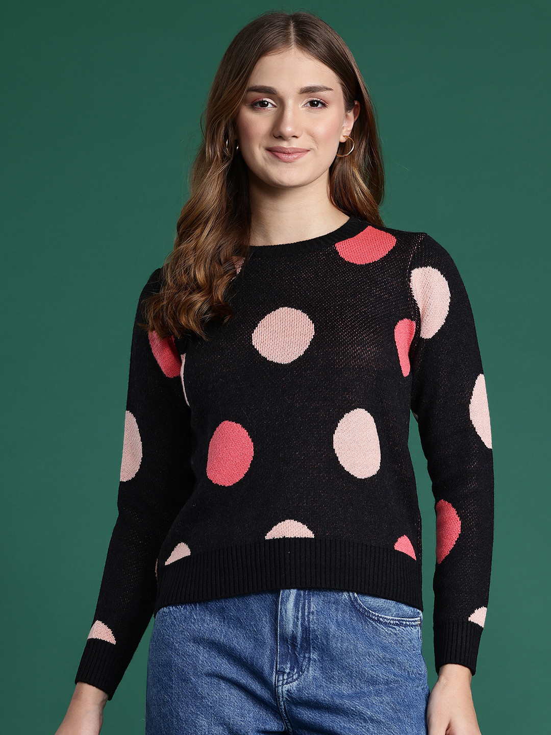 Buy DressBerry Geometric Design Pullover - Sweaters for Women 28803444 ...