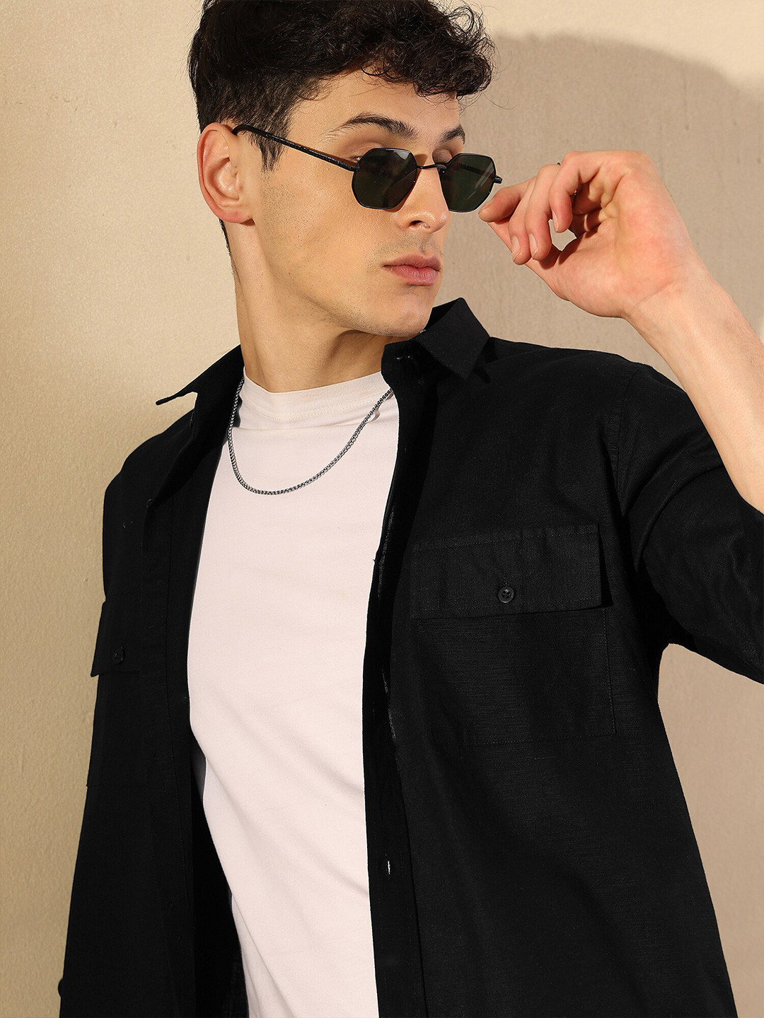 Buy DENNISON Men Double Pocket Shirt - Shirts for Men 28806036 | Myntra