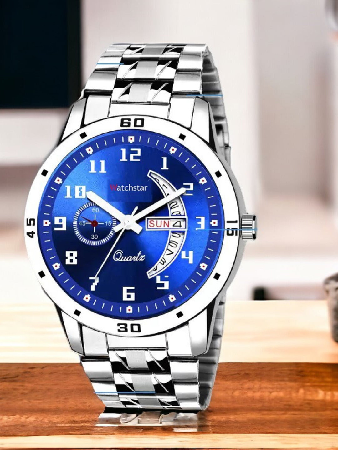 Buy WATCHSTAR Men Bracelet Style Straps Analogue Watch DD Aveo Steel ...