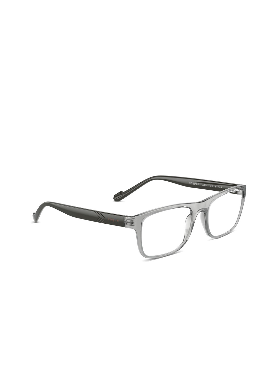 Buy VOGUE EYEWEAR Men Rectangle Grey Frames 0VO5548I228353 - Frames for ...