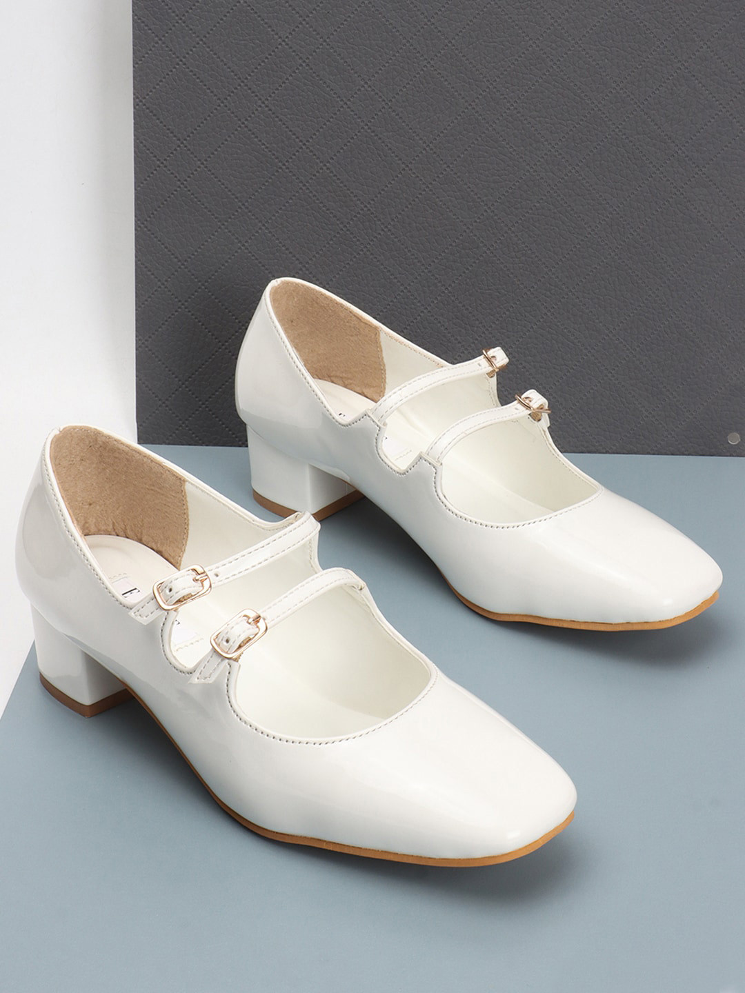 Buy ELLE Buckle Detailed Block Heeled Pumps - Heels for Women 28847254 ...