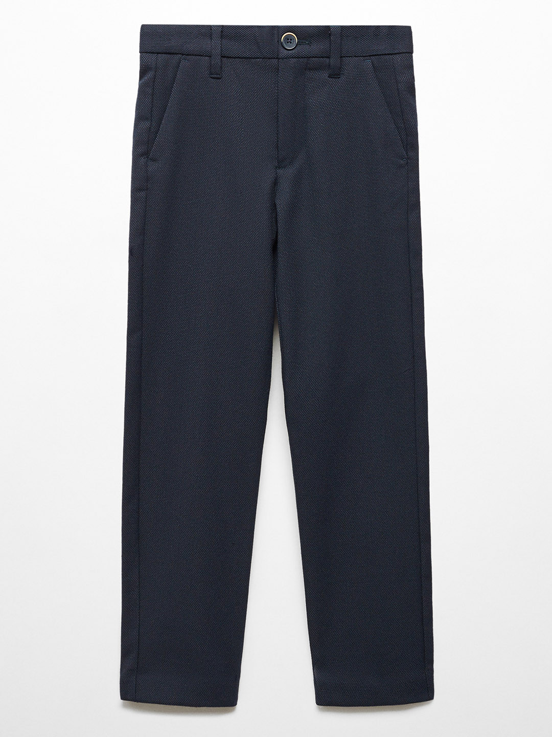 Buy Mango Kids Boys Solid Regular Trousers - Trousers for Boys 28847502 ...