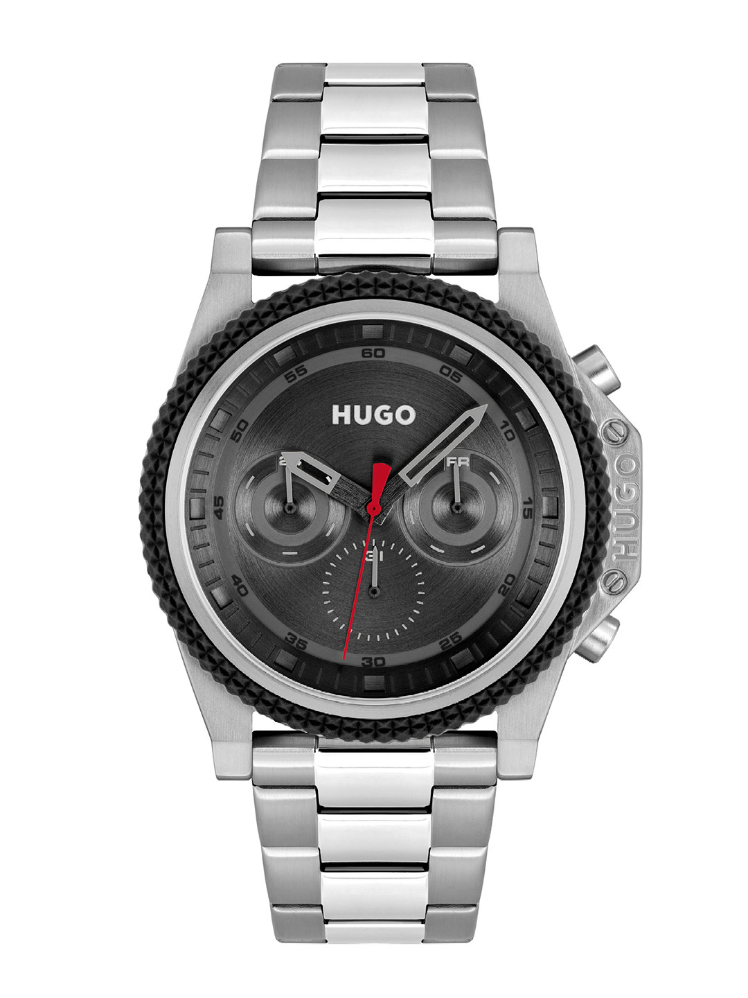 Buy HUGO Men Brave Bracelet Style Analogue Chronograph Watch 1530347 ...