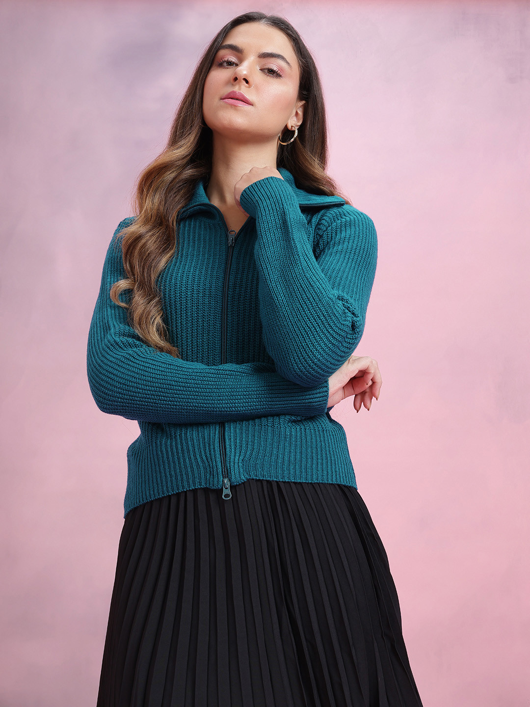 Buy DressBerry Acrylic Cardigan - Sweaters for Women 28850880 | Myntra
