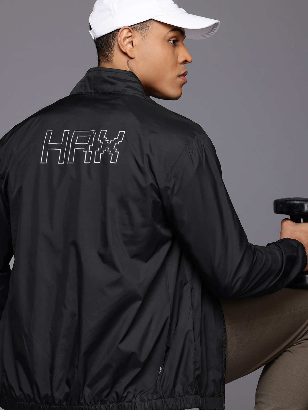Buy HRX By Hrithik Roshan Rapid Dry Training Jacket - Jackets for Men ...