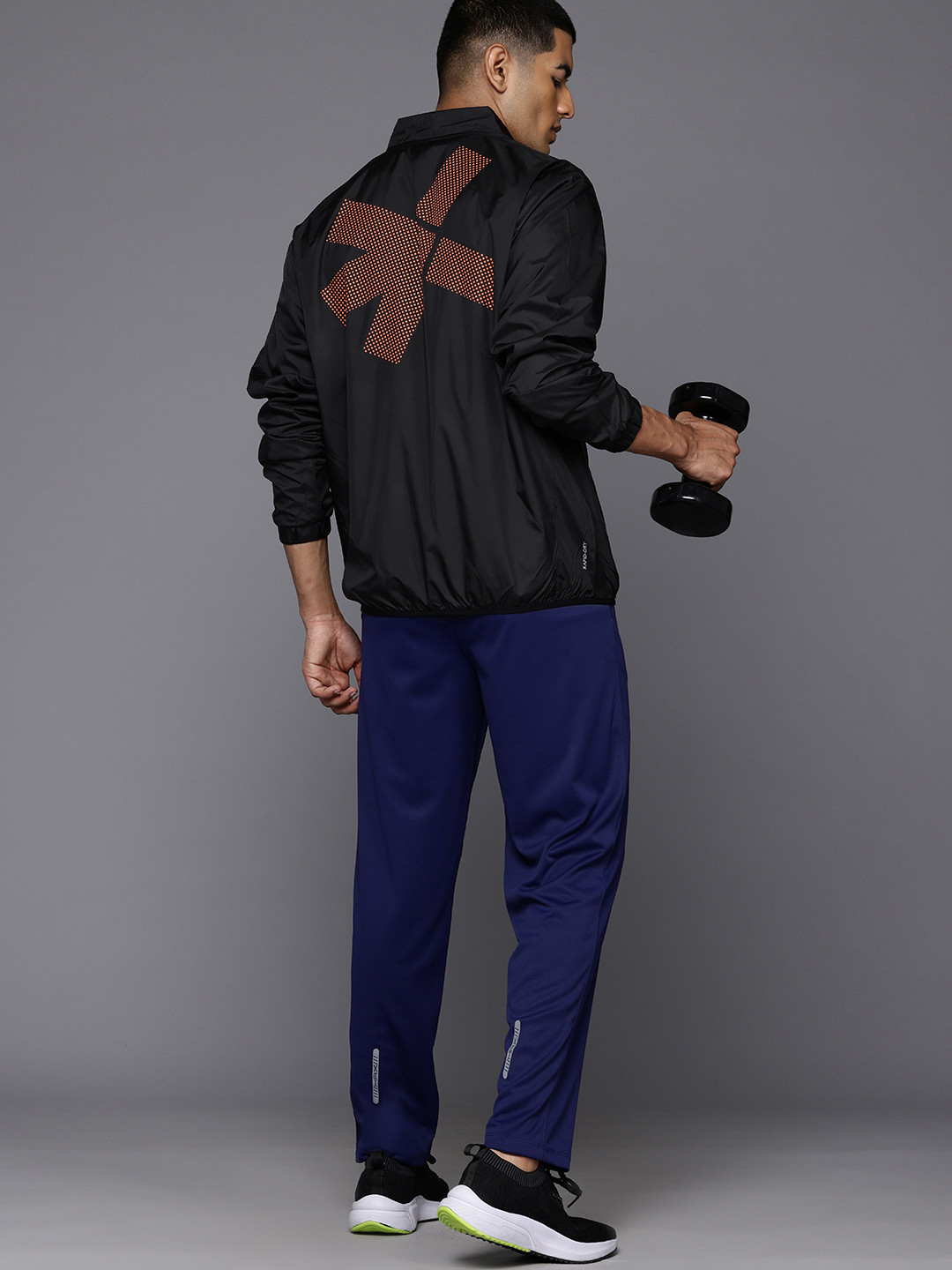 Buy HRX By Hrithik Roshan Printed Rapid Dry Training Jacket - Jackets ...