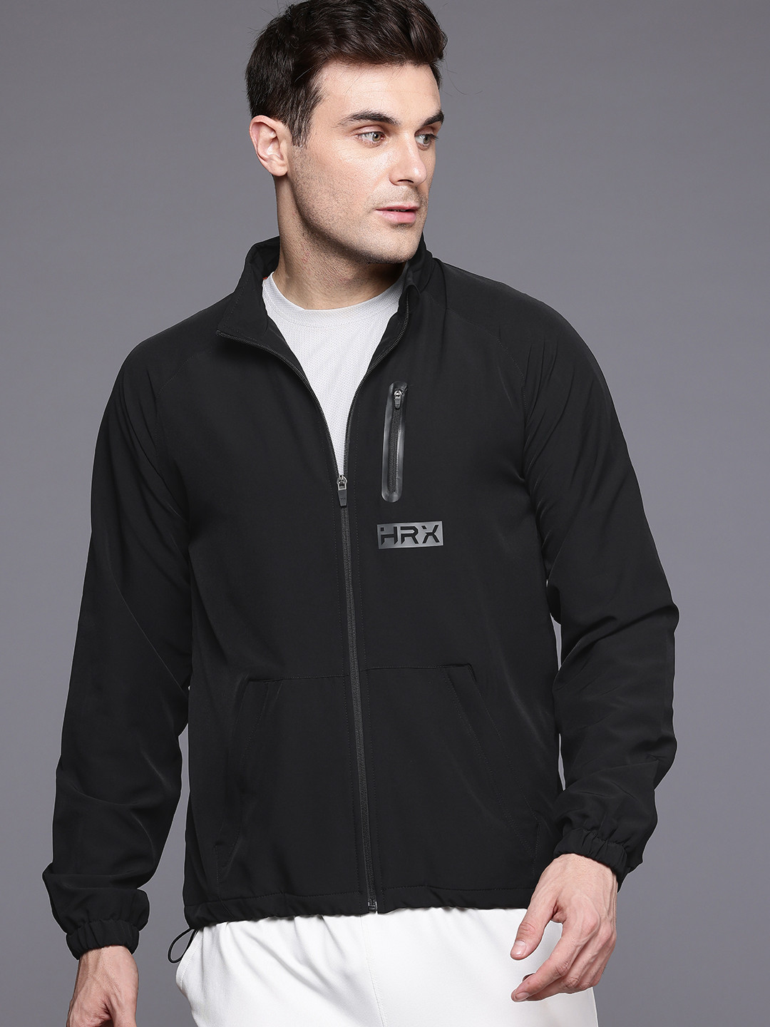Buy HRX By Hrithik Roshan Rapid Dry Training Jacket - Jackets for Men ...