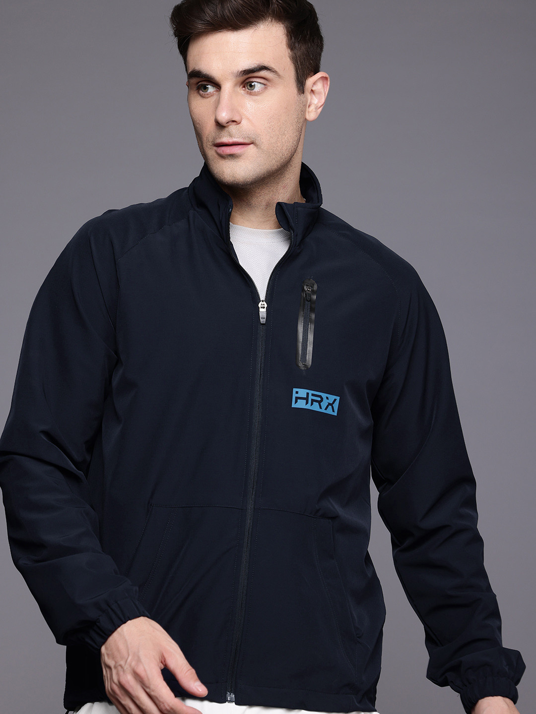 Buy HRX By Hrithik Roshan Rapid Dry Training Jacket - Jackets for Men ...