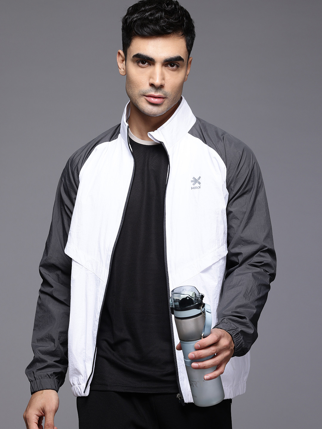 Buy HRX By Hrithik Roshan Rapid Dry Running Tailored Jacket - Jackets ...