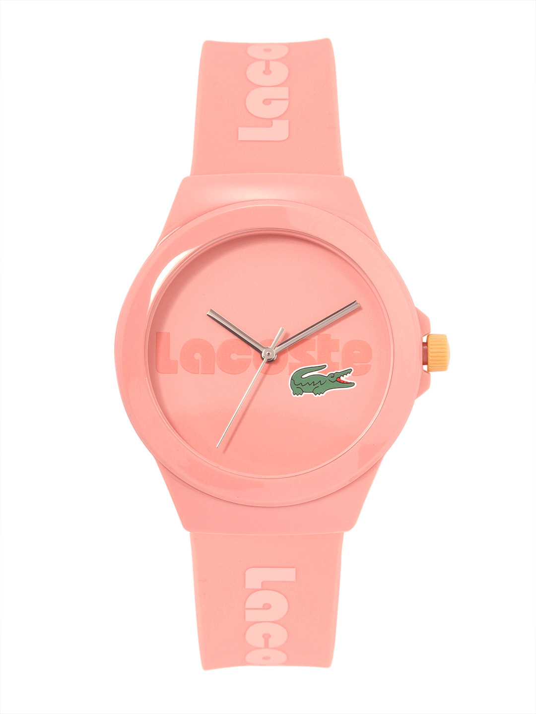 Buy Lacoste Women Neocroc Analogue Watch 2020154 Pink - Watches for ...