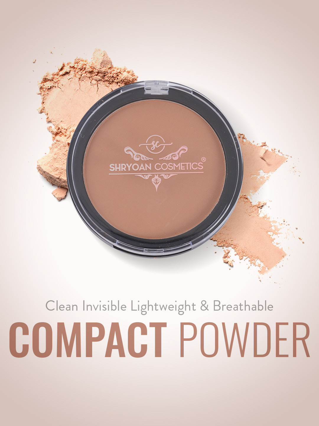 Buy SHRYOAN Infinite Waterproof Compact Powder 16 Gm 01 - Compact for ...