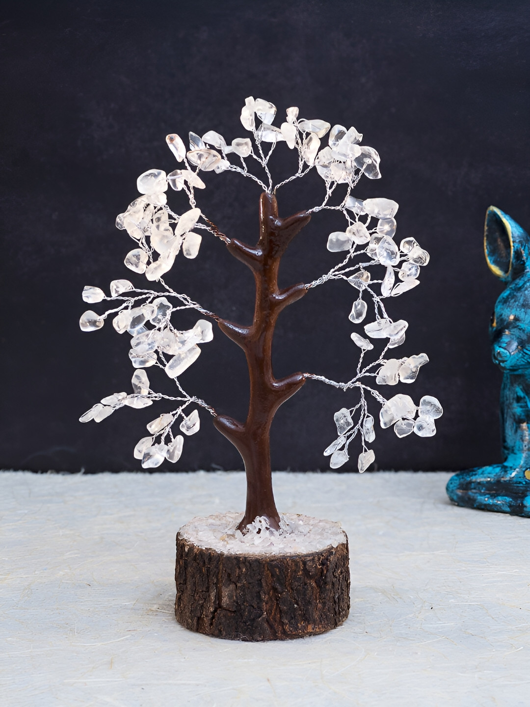 Buy Golden Peacock White Small Figurine Showpiece - Showpieces for ...