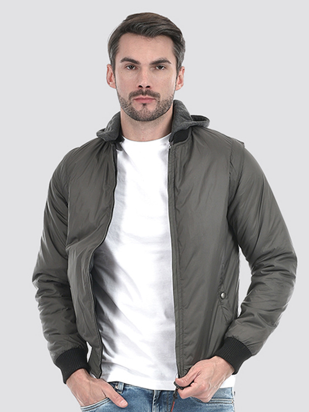 Buy Lawman Pg3 Men Reversible Crop Puffer Jacket - Jackets for Men 28891746 | Myntra