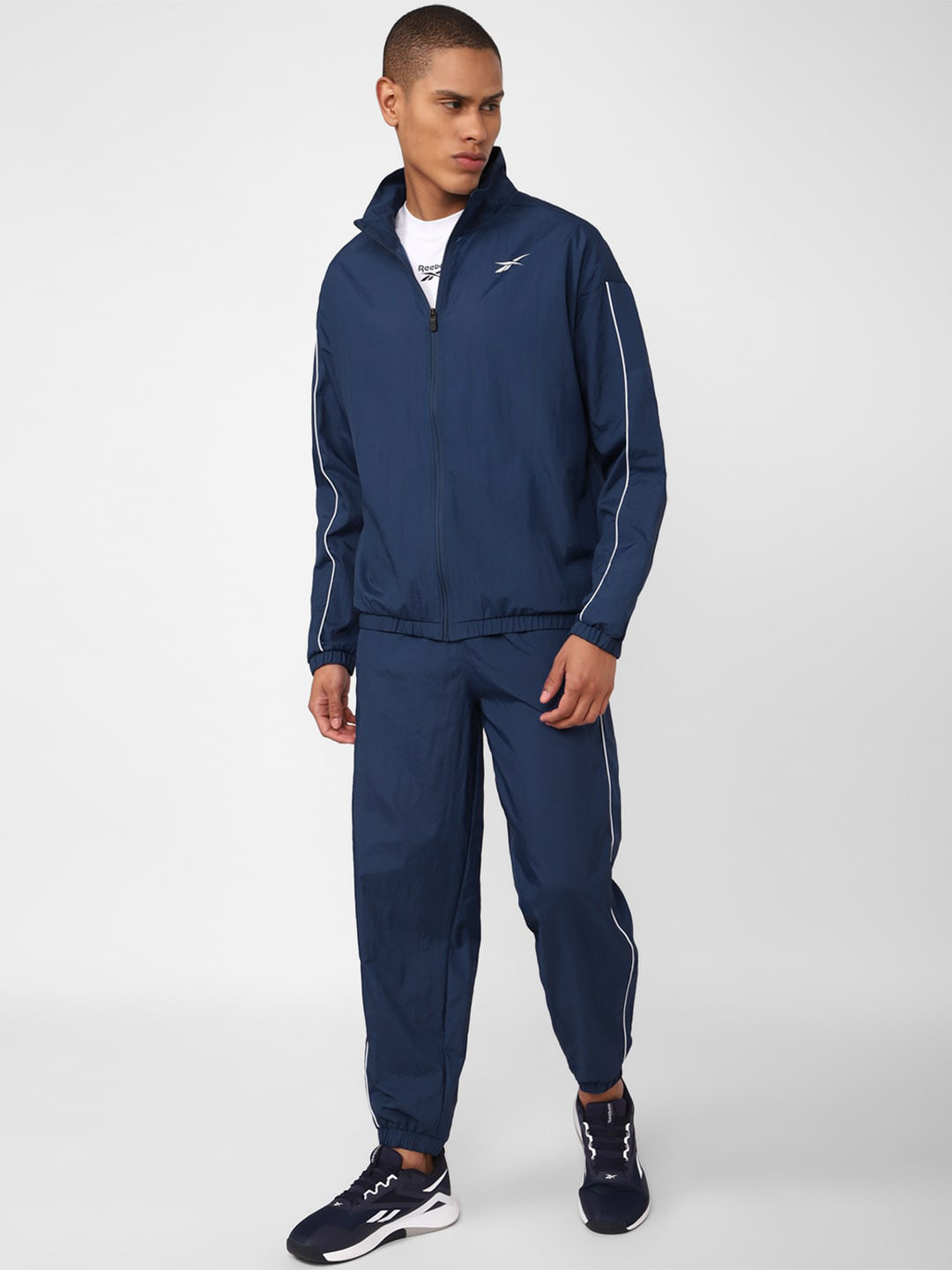 Buy REEBOK Mens Essentials Wor High Neck Tracksuit - Tracksuits for Men ...