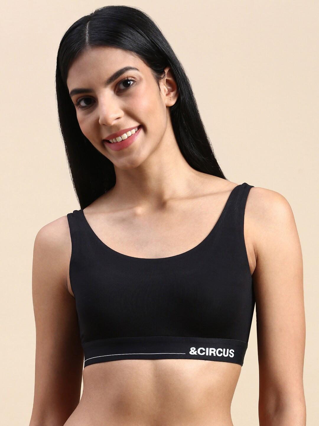 Buy &CIRCUS High Coverage Non Padded Non Wired Moisture Wicking ...