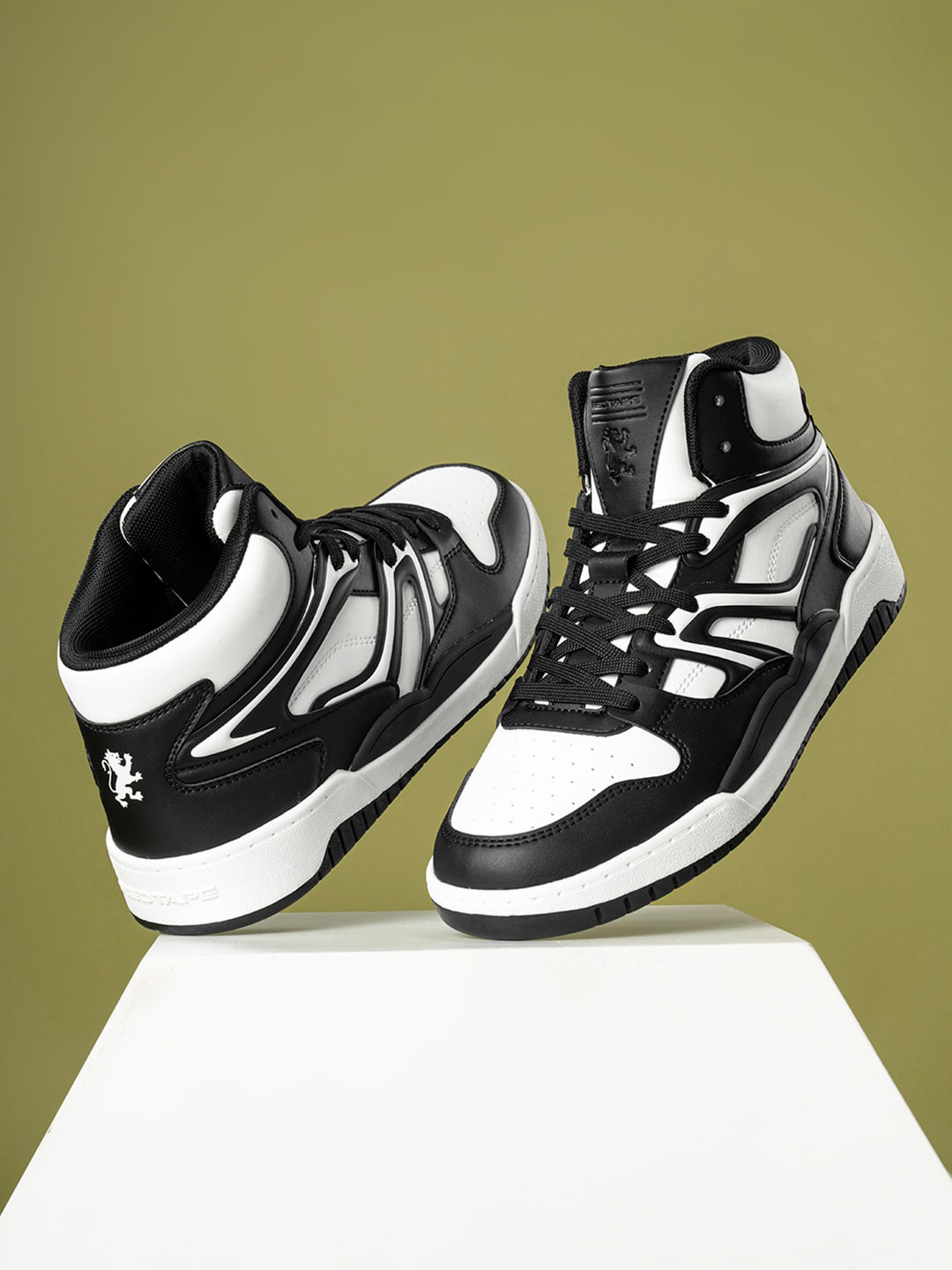 Buy Red Tape Men Printed High Top Sneakers - Casual Shoes for Men ...