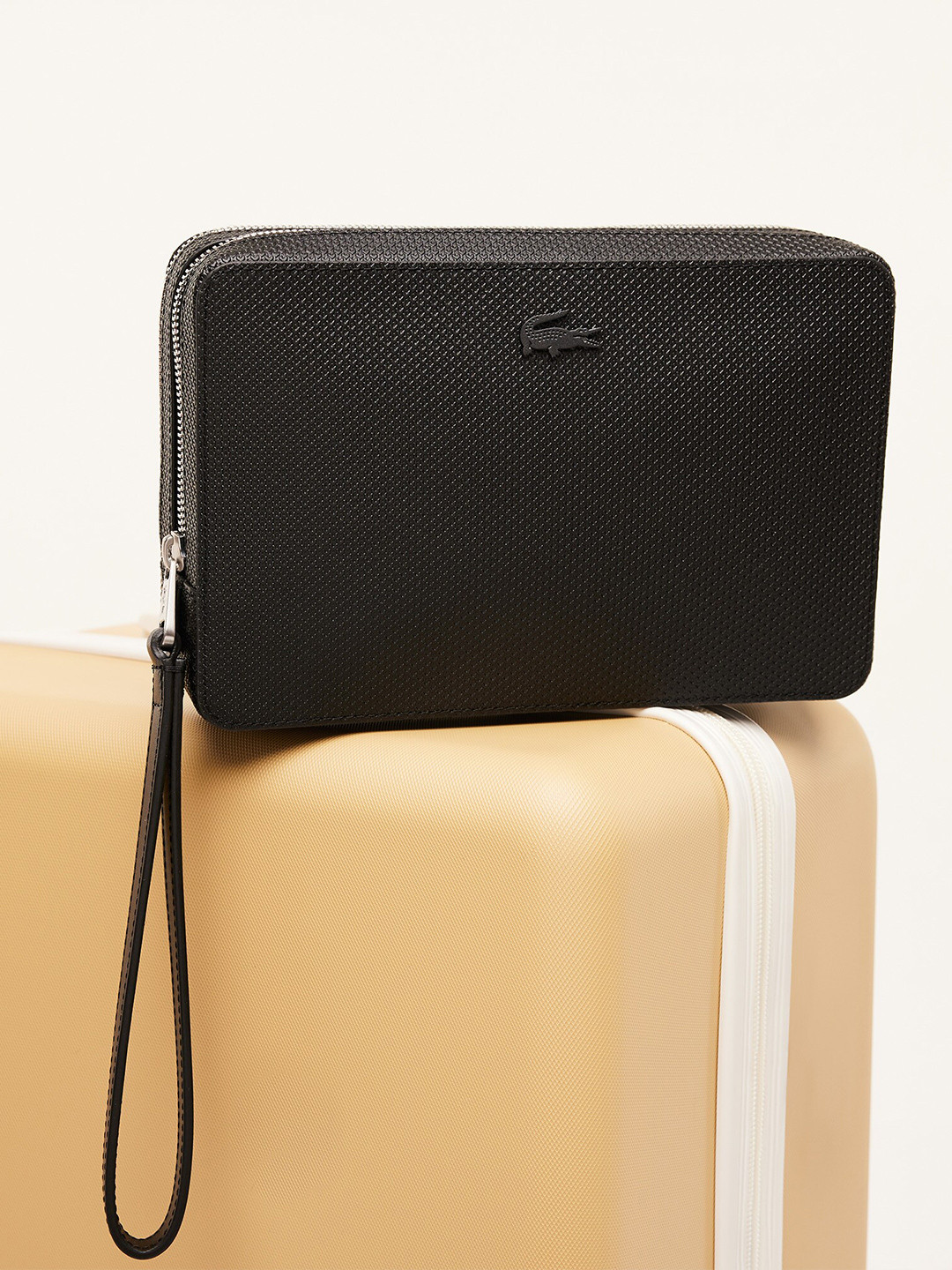 Buy Lacoste Textured Pouch Travel Accessory - Travel Accessory for Men ...