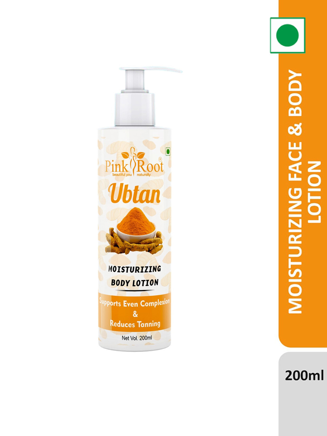 Buy Pink Root Ubtan Moisturising Body Lotion 200 Ml - Body Cream And ...