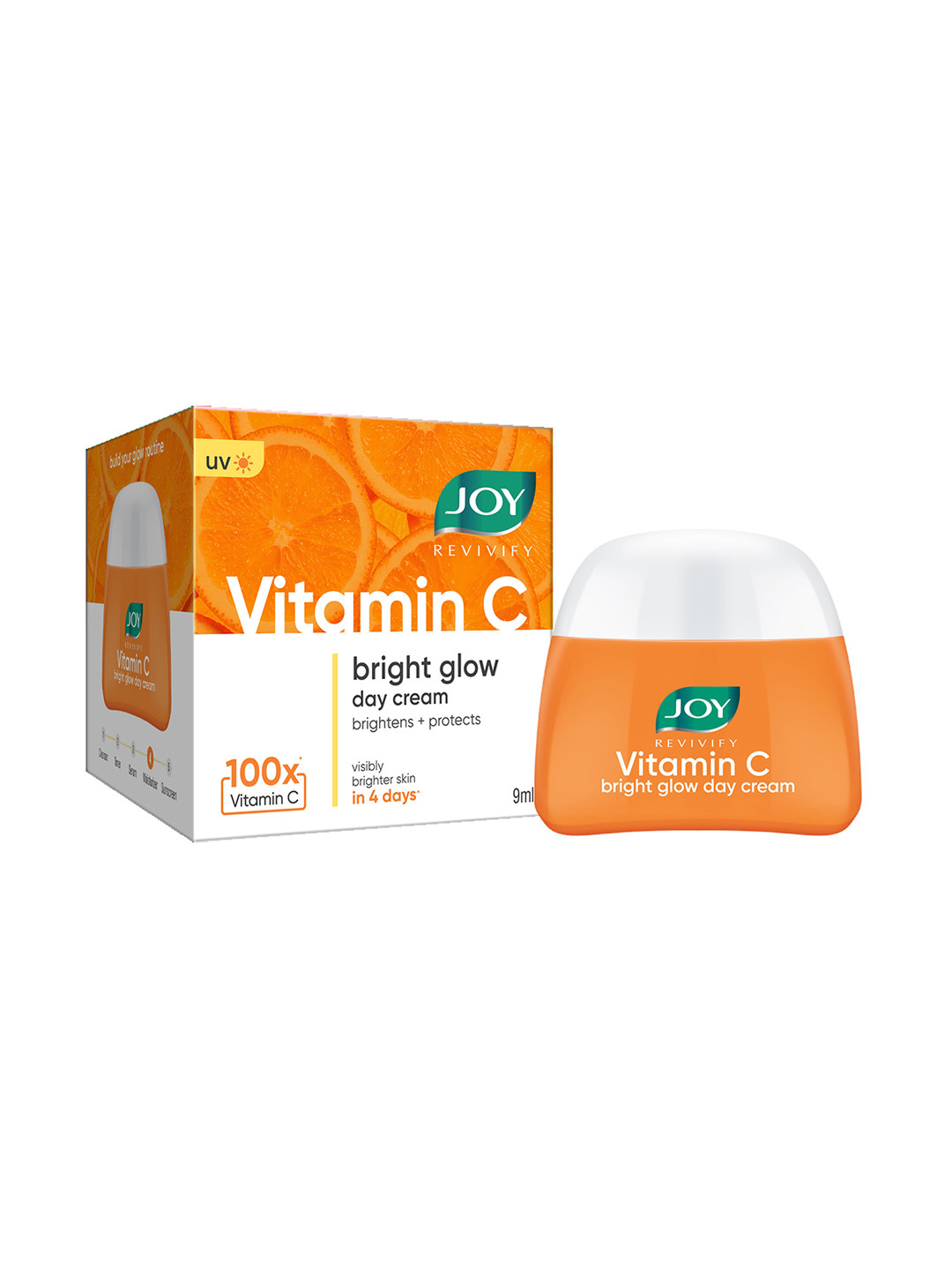 Buy JOY Revivify Vitamin C Bright Glow Day Cream 9 Ml - Free Gifts for ...