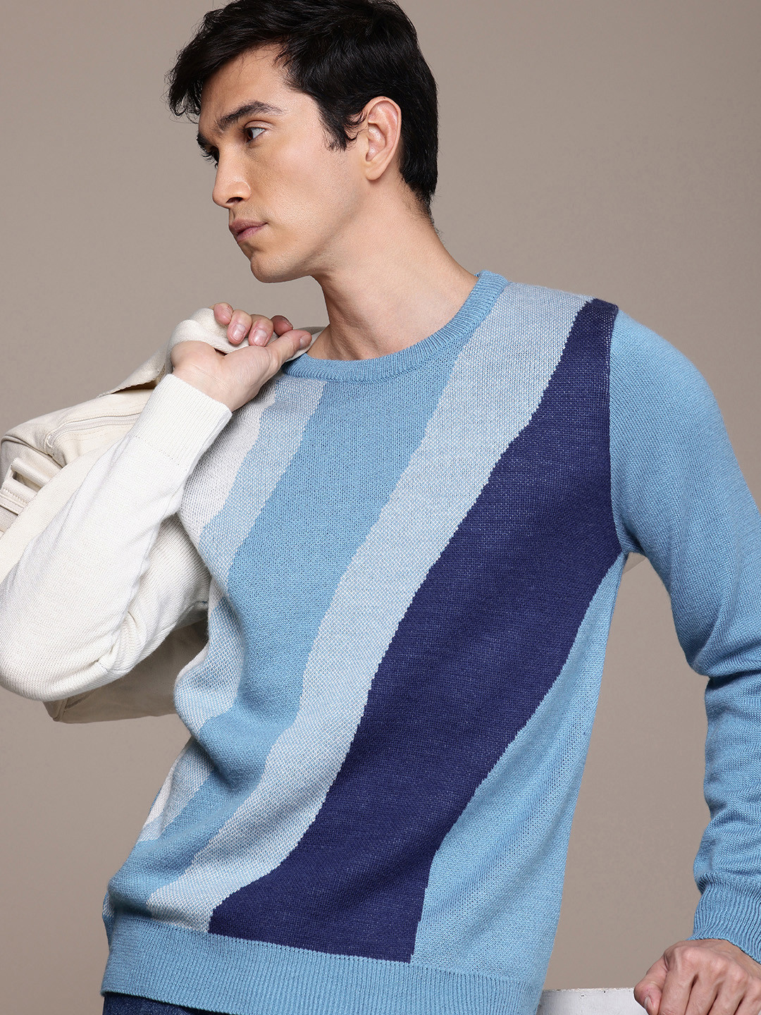 Buy French Connection Colourblocked Pullover Sweaters - Sweaters for ...
