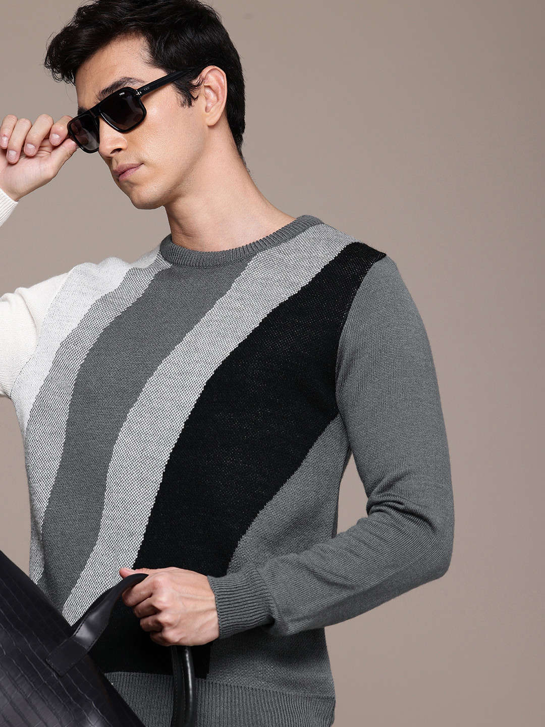 Buy French Connection Colourblocked Pullover Sweaters - Sweaters for ...