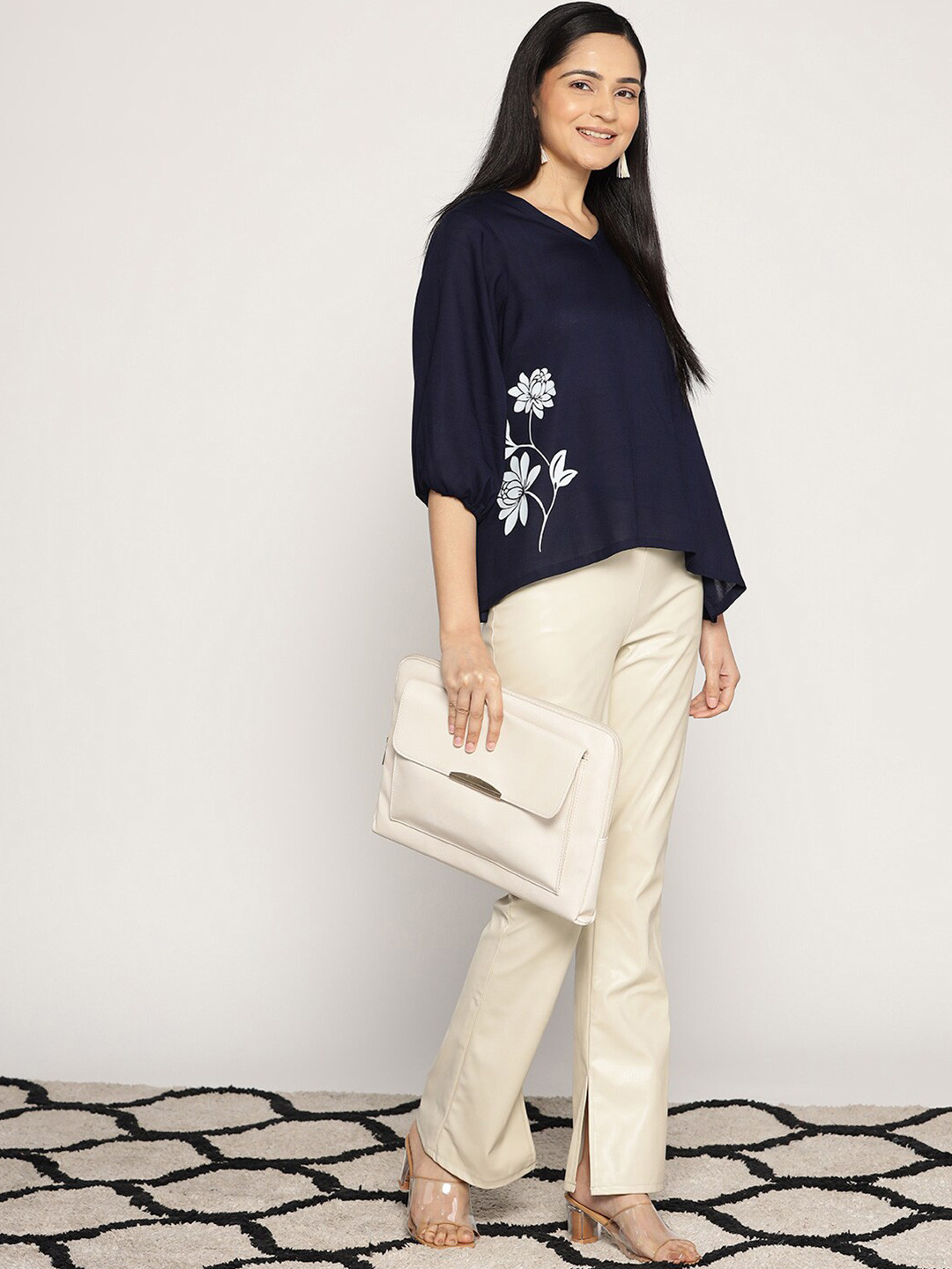 Buy LetsDressUp Floral Printed A Line Top - Tops for Women 28964780 ...