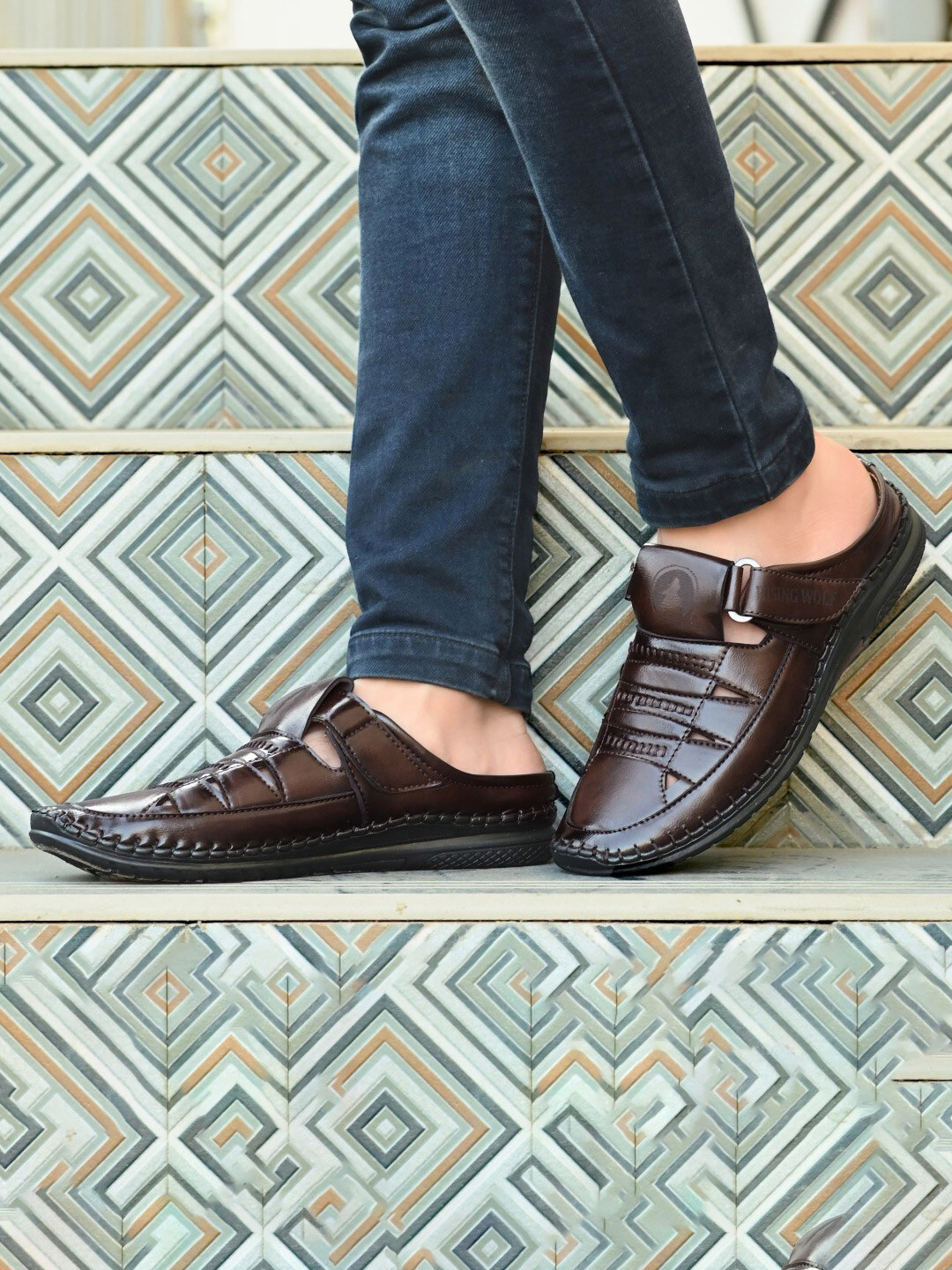 Buy Rising Wolf Men Shoe Style Sandals - Sandals for Men 28974750 | Myntra