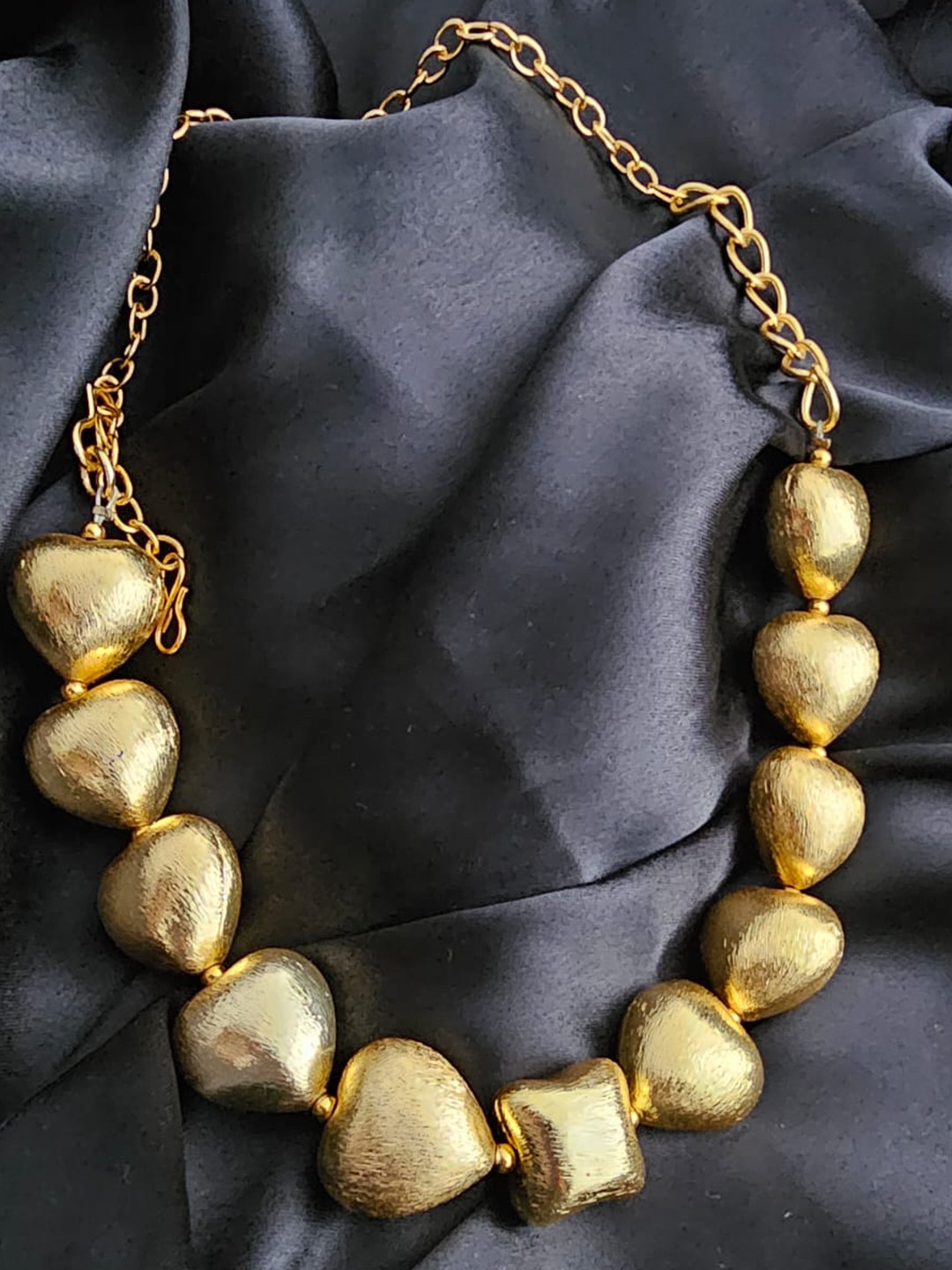 Buy Binnis Wardrobe Gold Plated Anti Tarnish Antique Necklace ...