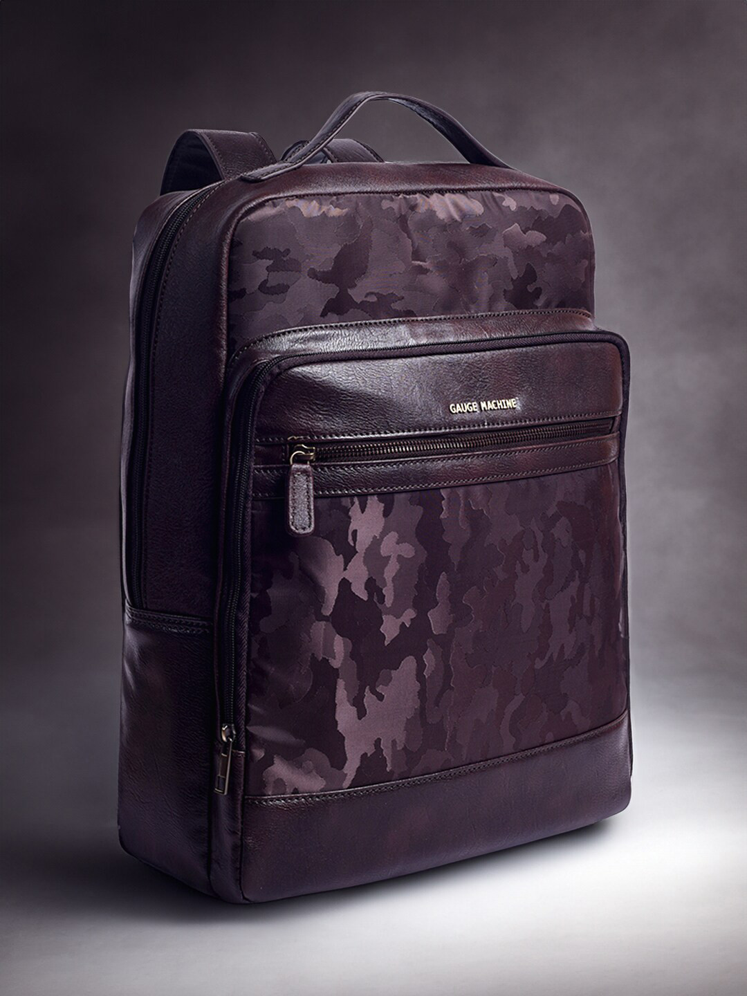 Buy Gauge Machine Unisex Camouflage Printed Tailored Backpack ...
