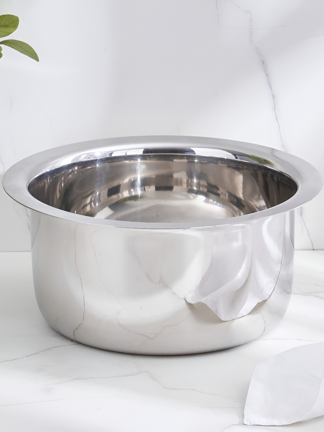 Buy Home Centre Adalyn Grit Stainless Steel Pot 2.5L - Cooking Pot for ...